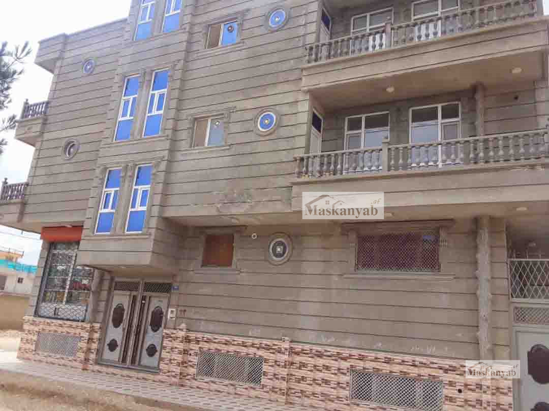 Four-Floor House for Sale in Khalid-ibn Walid Town, Mazaar -e Sharif