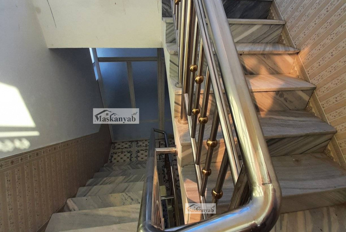 Three-floor house for sale at 40 meters road of Kabul Airport