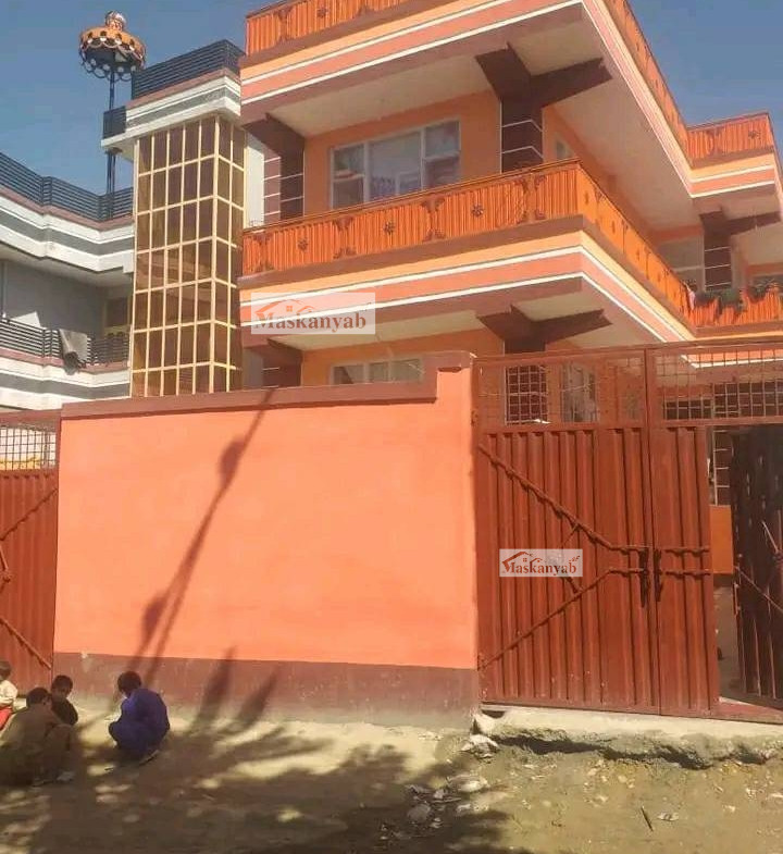 Two-floor house for sale in Pamir Town, Kabul - MaskanYab.af
