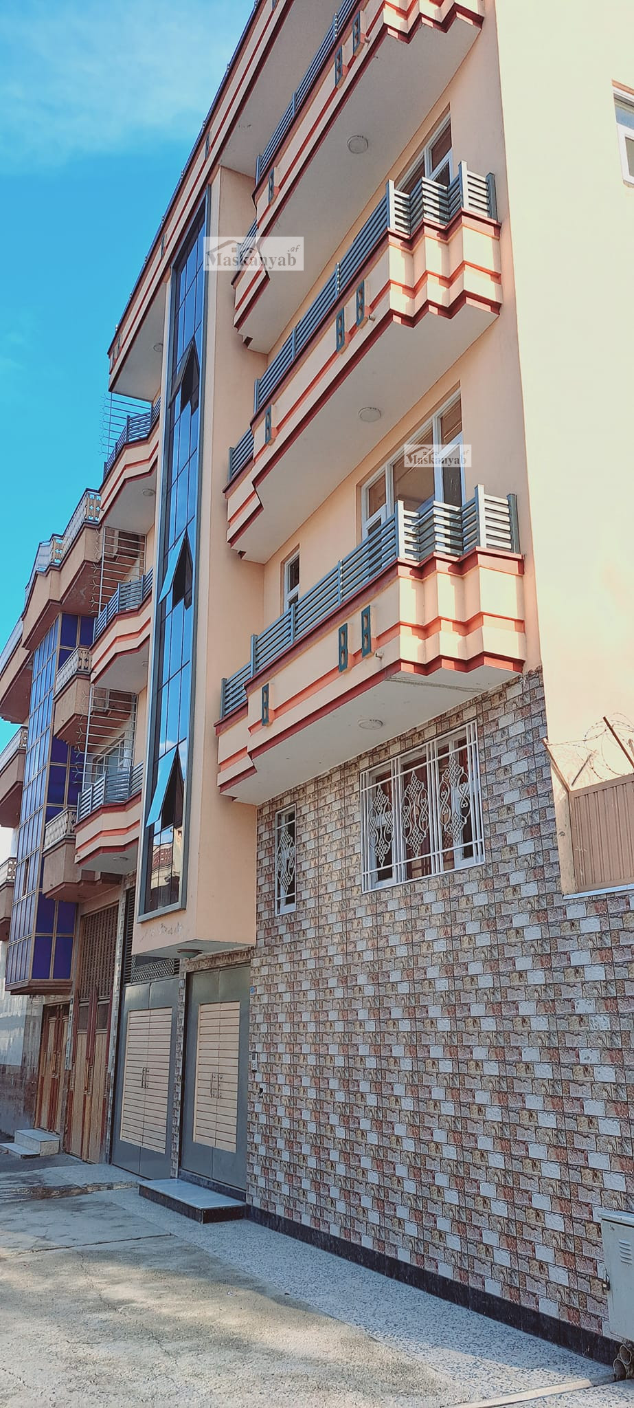 Five-floor building for sale in district 5, Kabul - MaskanYab.af