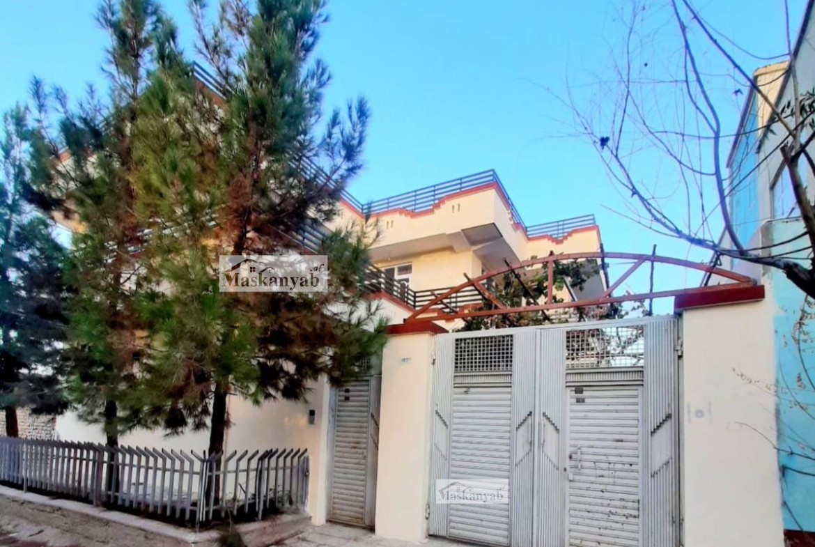 Two-floor house for sale at 40 Meters Road of Marshal Fahim - MaskanYab.af