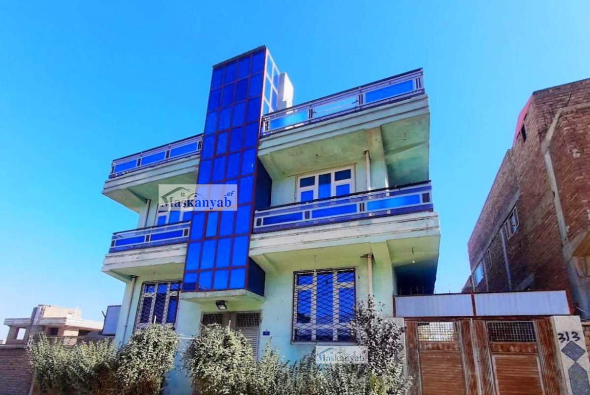 Concreted house for sale at 40 Meters Road of Marshal Fahim - MaskanYab.af