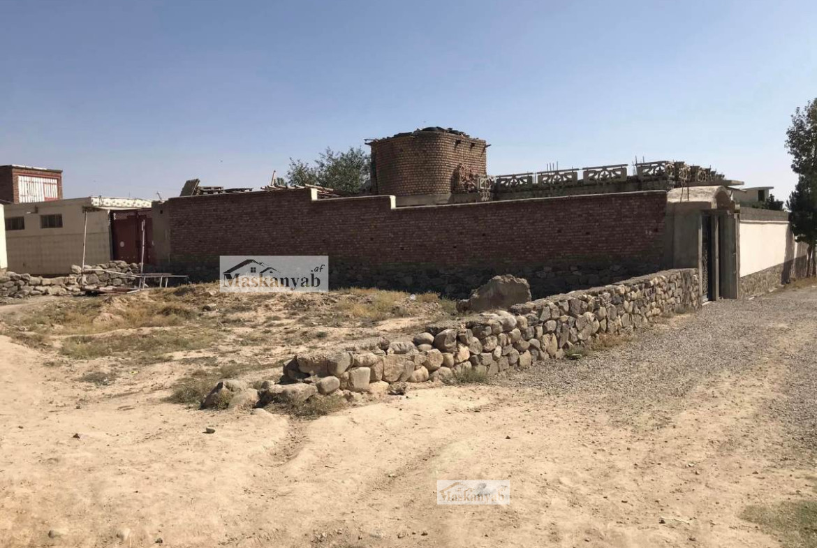 340 square meters of land for sale on Paghman Road - MaskanYab.af