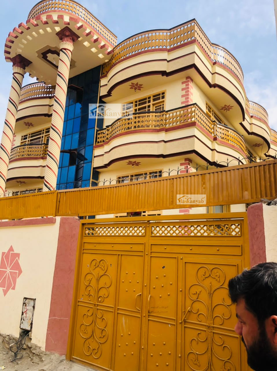 Three-floor house for sale in Bazaar Company - MaskanYab.af