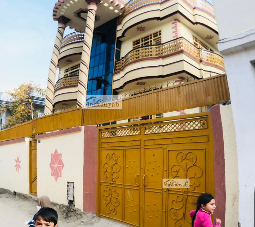 Three-floor house for sale in Bazaar Company - MaskanYab.af