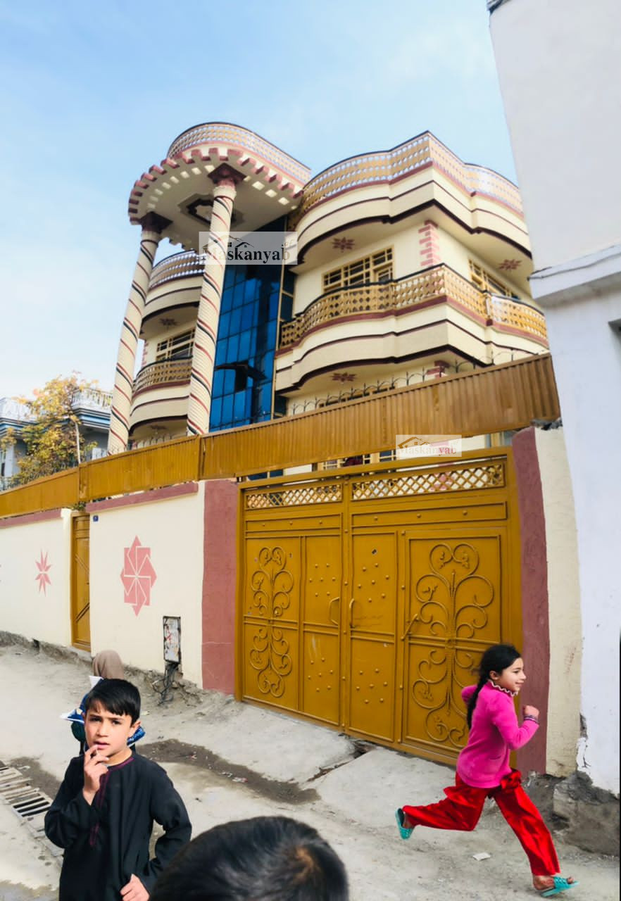 Three-floor house for sale in Bazaar Company - MaskanYab.af