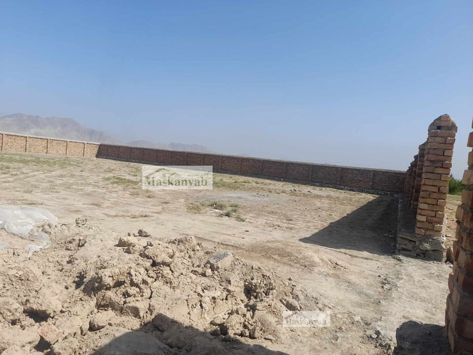 Four-side wall land is for sale in Deh Sabz, Kabul - MaskanYab.af