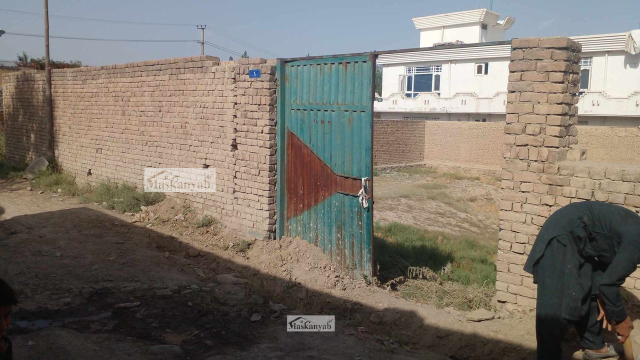 Four-side-wall land for sale in Nasaji, Kabul - MaskanYab.af