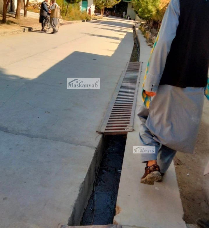 Four-side-wall land for sale in Karte Naw, Kabul - MaskanYab.af