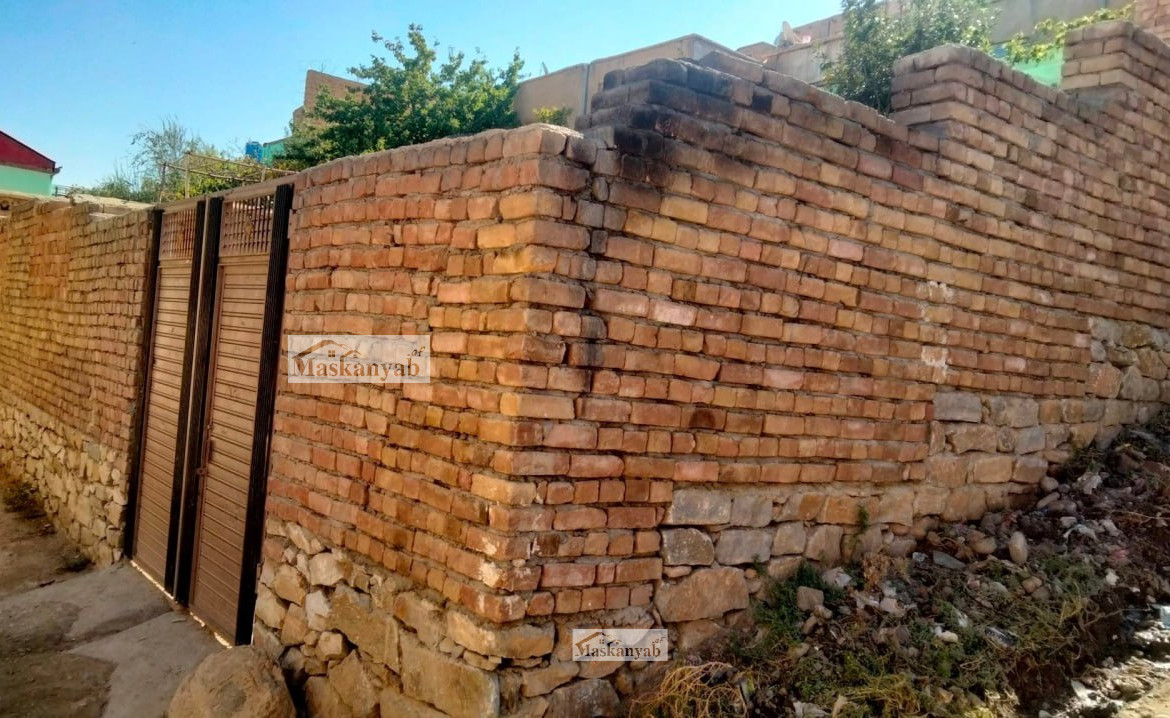 Four-side-wall land for sale in Karte Naw, Kabul - MaskanYab.af